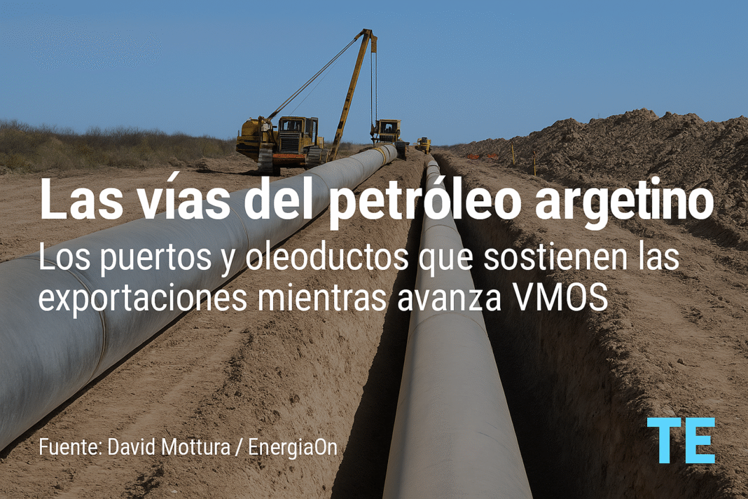 Las vías del petróleo argentino: los puertos y oleoductos que sostienen ...